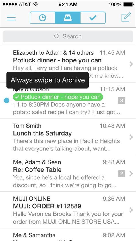 Mailbox 2 0 Released For IOS Brings New Auto Swipe Feature IClarified