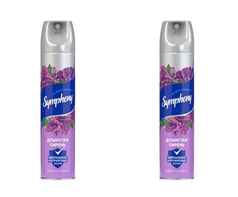 Symphony Expert Освежитель воздуха Душистая сирень 300см3, 2 шт ...