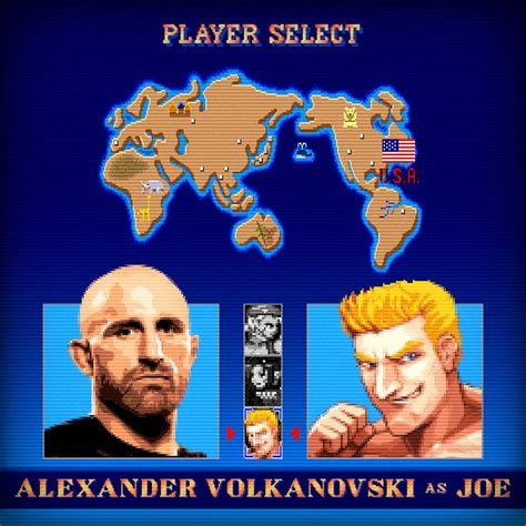 Alexander Volkanovski Joe Street Fighter Movie Revil