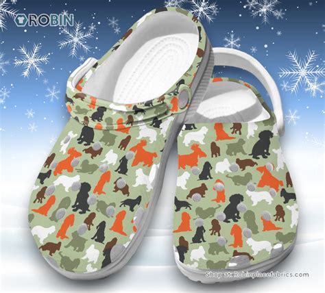 Cocker Spaniel Camo Limited Edition 3d Printed Crocs Clogs Shoes