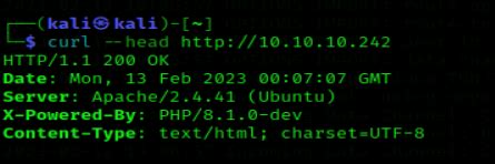 PHP Dev Backdoor Remote Code Execution RCE VK Security