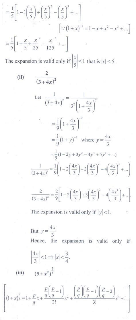 exercise 5 4 infinite sequences and series problem questions with