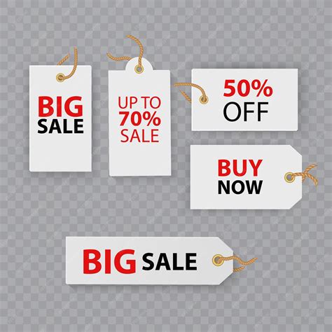 Premium Vector Special Offer Labels Cardboard Price Tag Sale Coupon