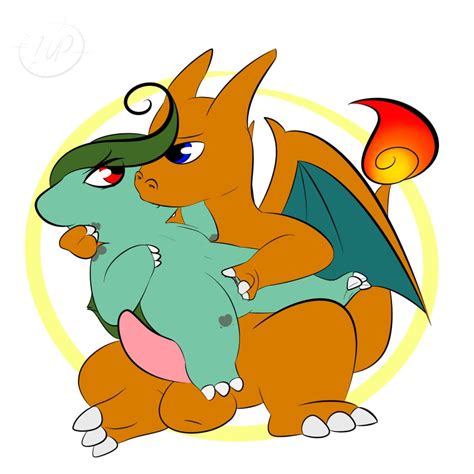 Rule 34 1 Upclock Balls Bulbasaur Charizard Duo Female Fingering Kissing Male Masturbation