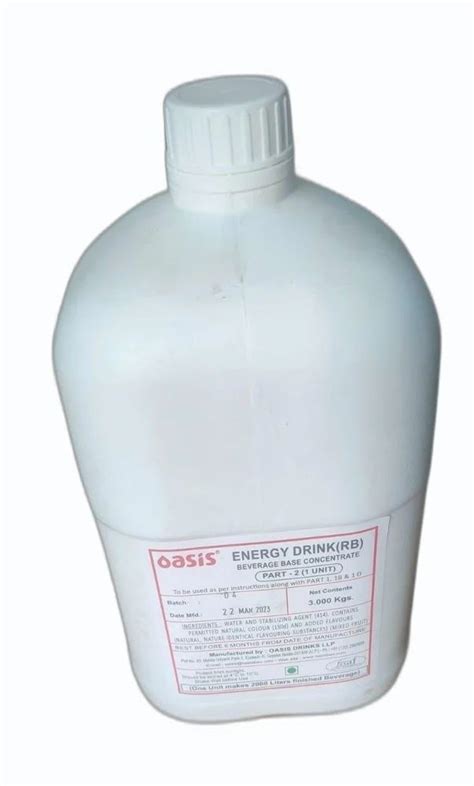 Energy Drink Rb Beverage Base Concentrate Packaging Size 3000 Kg Packaging Type Can At Rs