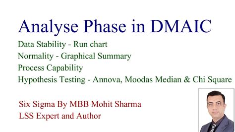 Analyse Phase In Dmaic Youtube