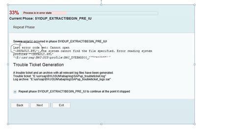 SUM SP16 Profiles Issue Can T Save Profile SAP Community