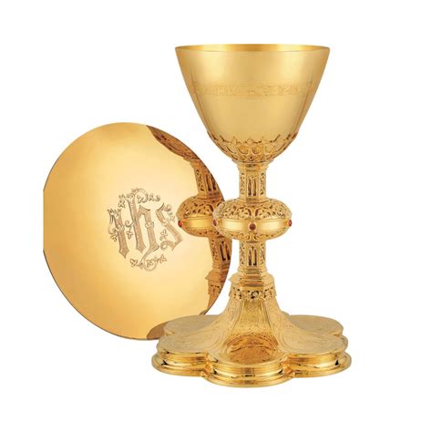 Sacred Chalice 173 The Crucifixion And Saints Liturgical Vessels For