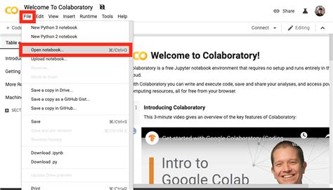 How To Use Colab EECS Computer Vision