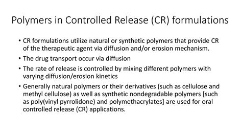Polymers As Excipients Ppt
