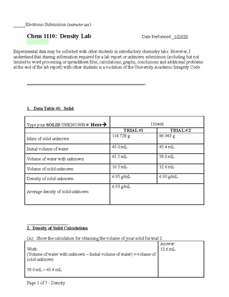 Lab Report On Density At Richard Peay Blog
