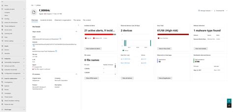 investigate microsoft defender for endpoint files microsoft defender