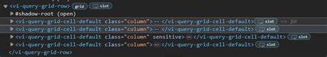 Expose Column Name To Query Grid Cell And Query Grid Column Header As