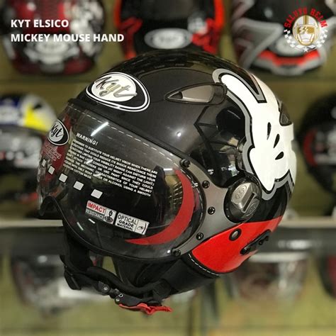Jual Helm Kyt Elsico Mickey Mouse Hand Shopee Indonesia