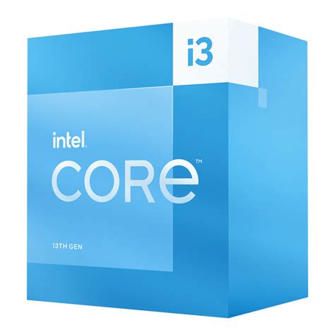 Cpu ซีพียู Intel Core I3 13100 4c 8t 34 45ghz Intel Socket 1700