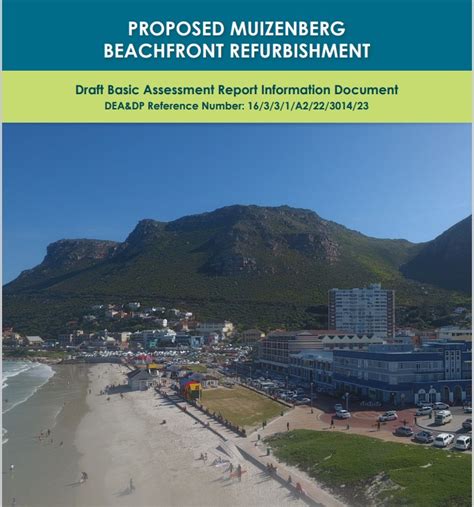 A Draft Basic Assessment Report Infinity Environmental Facebook