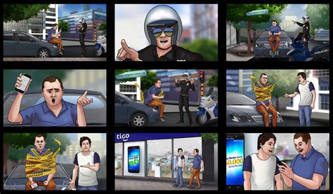 Storyboard Behance
