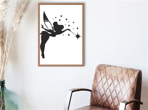 Tinkerbell Svg Cut Files For Criicut Silhouette Clipart Digital
