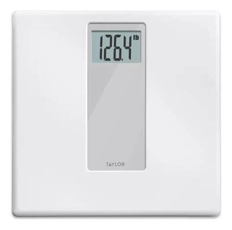 Taylor Bascula De Peso Corporal Digital 180kg Color Blanco Mercadolibre