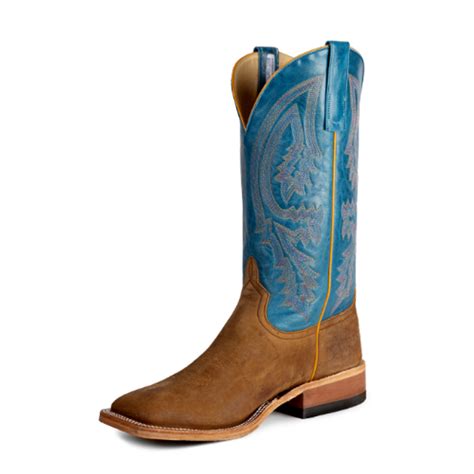 Anderson Bean Mens Natural Brahma Bison Boots