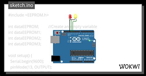 EEPROM Copy Wokwi ESP STM Arduino Simulator