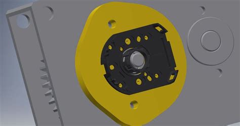 Amt103 V Encoder Mount For Nanotube By Caitlyn B Download Free Stl Model