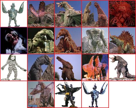 Ultraman Powered Kaijualien List By Randoman92 On Deviantart