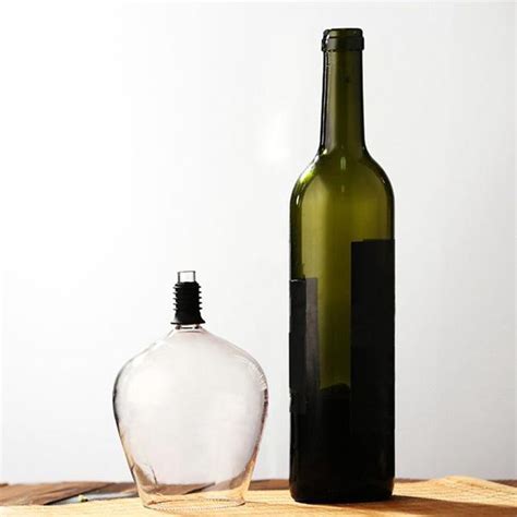 Wine Bottle Glass Topper Cup Geekyget