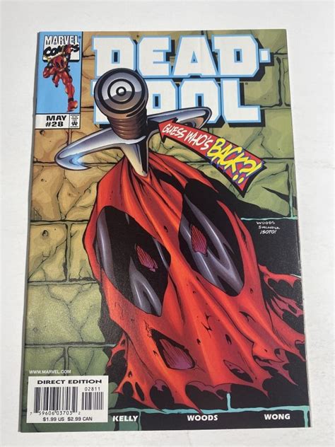 Deadpool 28 Joe Kelly Walter Mcdaniel Marvel Comics 1997 Liefeld X Force Mcu Comic Books