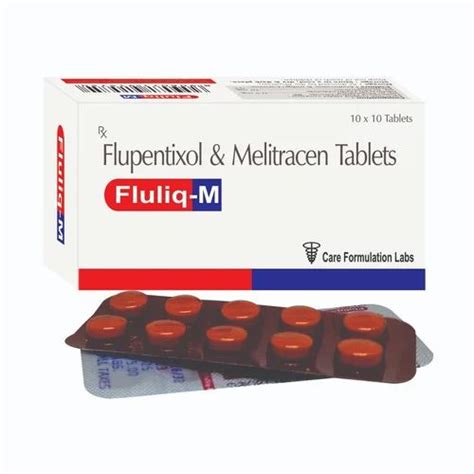 Flupenthixol Melitracen Tablets At ₹ 75stripe Flupentixol And