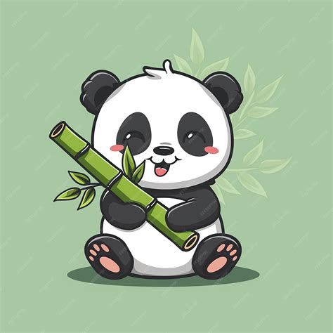 Premium Photo Cute Panda Vector Design