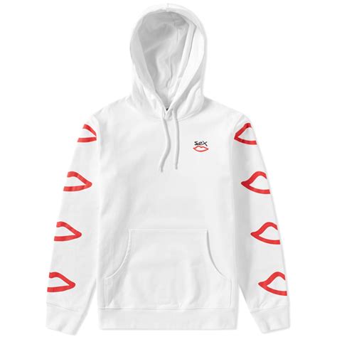 Sex Skateboards Mini Logo Hoody White End Gb