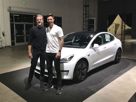 Tesla Fan Gets Surprise Model 3 Delivery By Franz Von Holzhausen
