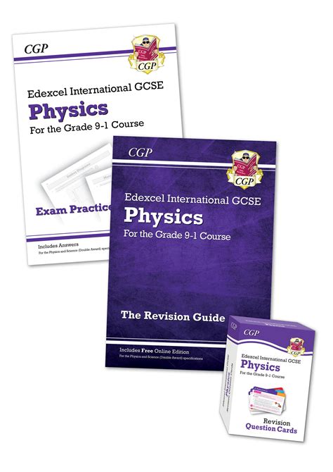 Edexcel International GCSE Physics Revision Question Cards CGP Books