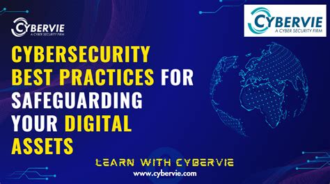 Cybersecurity Best Practices For Safeguarding Your Digital Assets