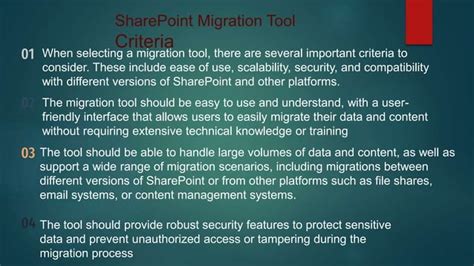 Simplify Your Sharepoint Migration With These Tools Ppt