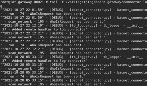 Help Bacnet Connector Doesnt Detect Bacnet Device · Issue 609 · Thingsboardthingsboard