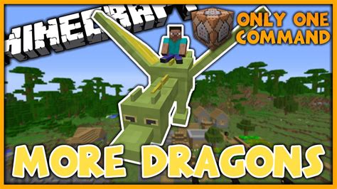 More Dragons In One Command Minecraft 110 Youtube