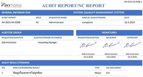 Iso Cpar Management Application Skytizens Documents Intelligence
