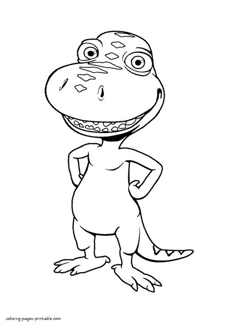 Dinosaur Train Coloring Pages