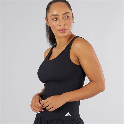 Buy Adidas Womens Sport Active Flex Ribbed Tank Top Black