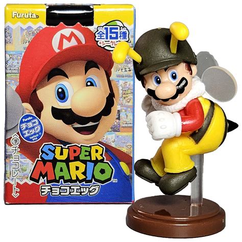 Furuta Choco Egg Super Mario 35th Anniversary Bee Mario Super Mario Mini Mysterys