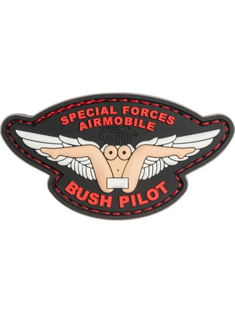Jtg Bush Pilot Rubber Patch Patrol Base Uk Airsoft