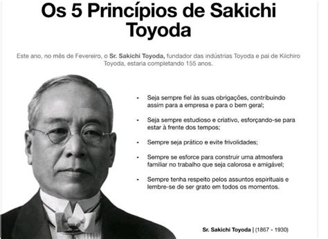 Sakichi Toyoda Fundador Da Toyota Industries Contribuiu Para O