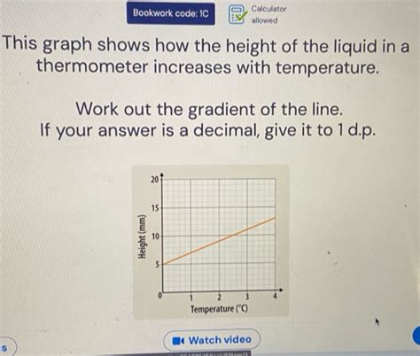 solved calculator bookwork code 1c allowed this graph shows how the