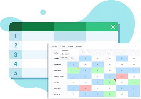 Online Skills Matrix Cloud Assess Product Feature