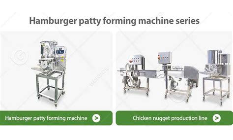 Automatic Hamburger Patty Forming Maker Machine Gondor Machinery