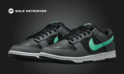 Green Glow Swooshes Contrast This Nike Dunk Low Colorway