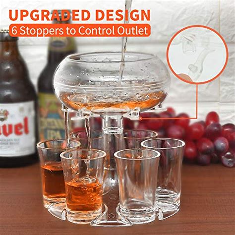 Adjustable Shot Glass Dispenser Perfect For Parties