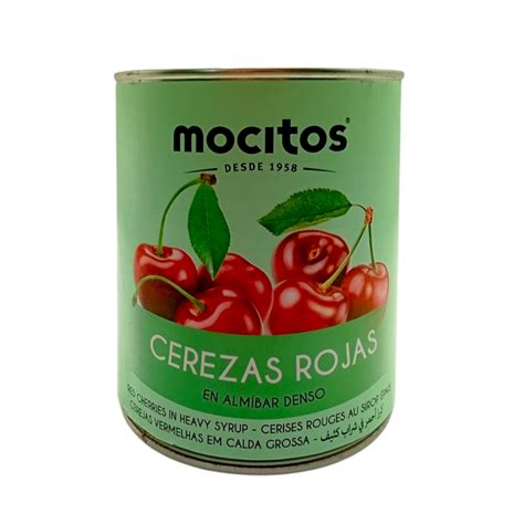 Compremarket Cerezas Rojas En Almíbar Denso Mocitos 920 G 2 03 Lb